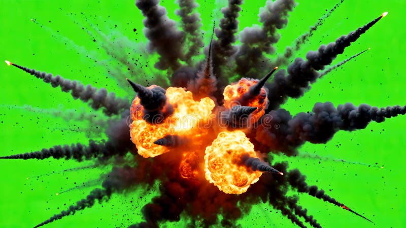 AI Explosive Smoke Engulfs Dark Stock Video - Video of smoke, science ...