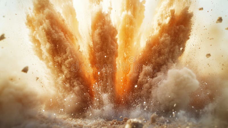 Explosive Blast stock image. Image of force, dramatic - 358973363