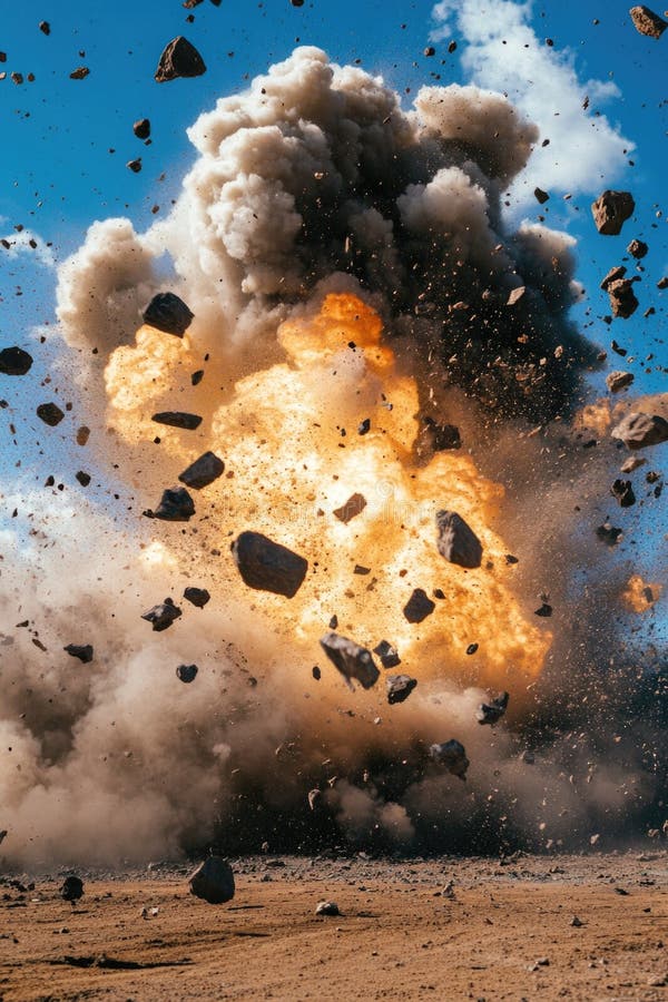 Explosive Blast stock image. Image of chaos, disaster - 358378095