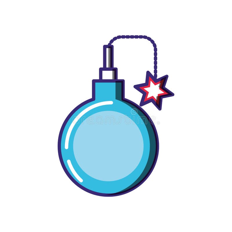 Explosive Bomb Isolated Icon Stock Vector - Illustration of effect ...