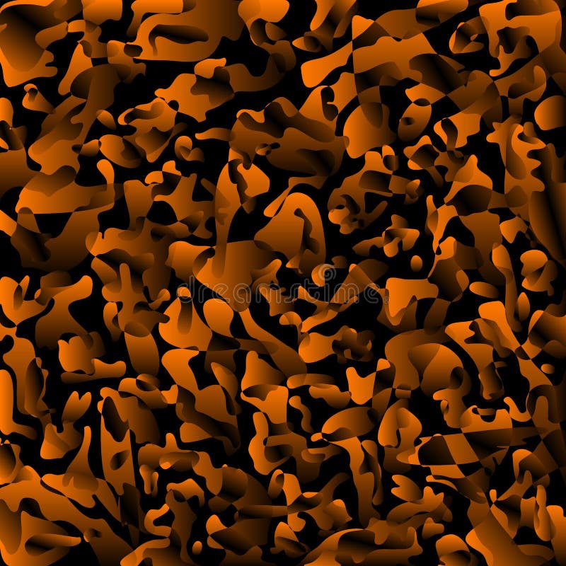 Explosive Bright on Color from Spots and Splashes of Orange Paints ...