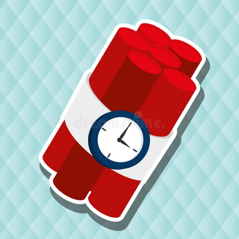 Explosive cartoon design stock illustration. Illustration of cartoon ...