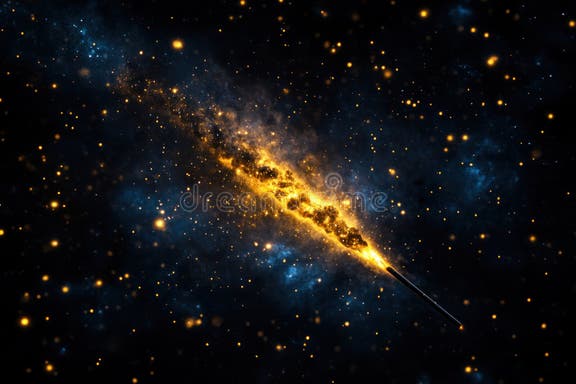 Explosive Celebrations: Written with Fireworks Stock Illustration ...