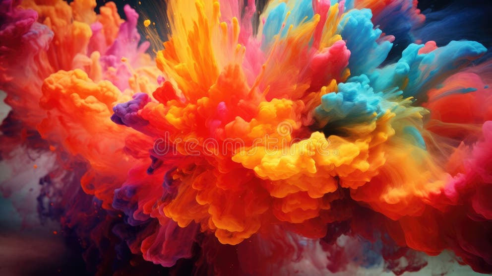Explosive Color Burst Stock Illustrations – 5,715 Explosive Color Burst ...