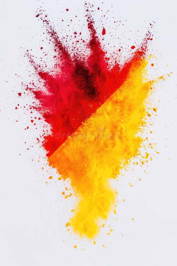 Explosive Colored Powder stock photo. Image of generated - 362058482