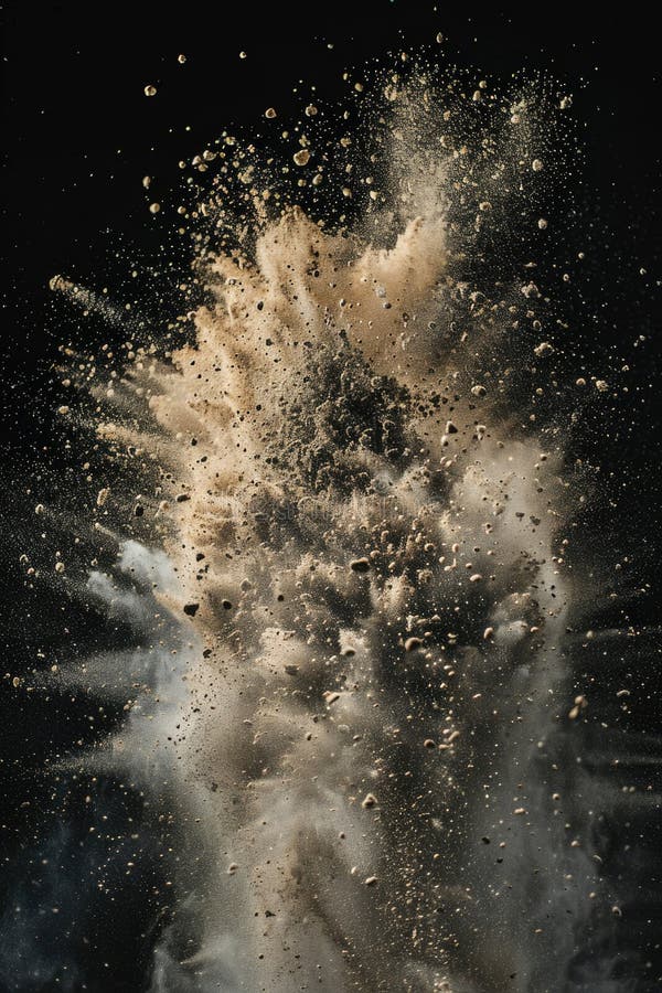 Explosive Dust stock photo. Image of investigation, explosion - 362957908
