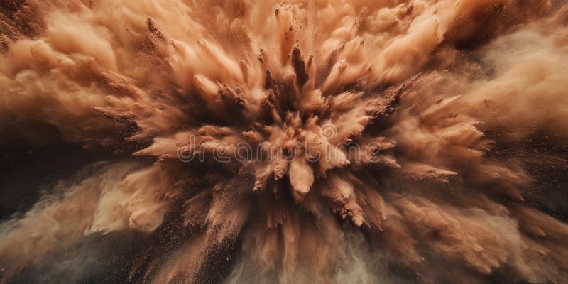 Explosive Dust Cloud Eruption with Dynamic Particles and Rich Textures ...