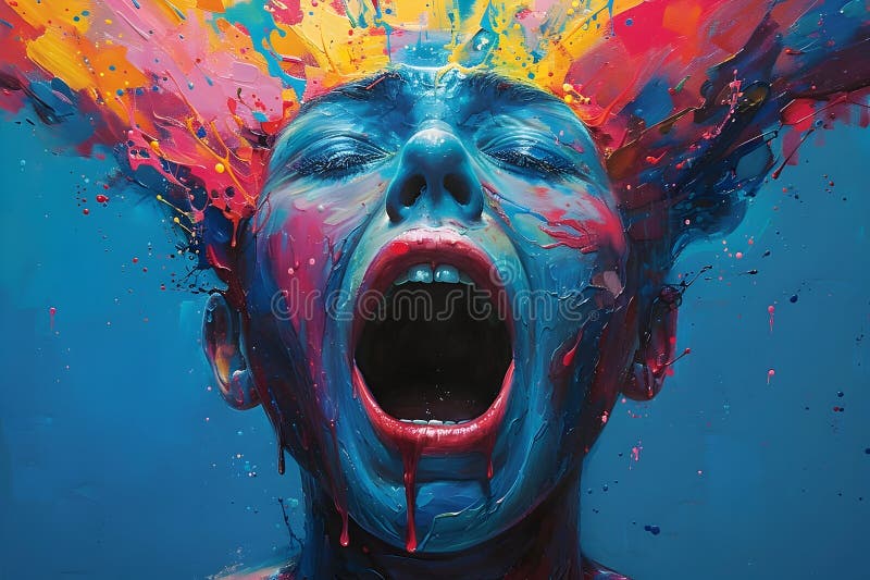 Explosive Emotional Expression in Vibrant Digital Abstraction ...