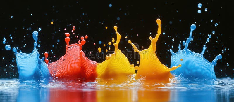 Explosive Energy: Dynamic and Colorful Splash Effects for ...
