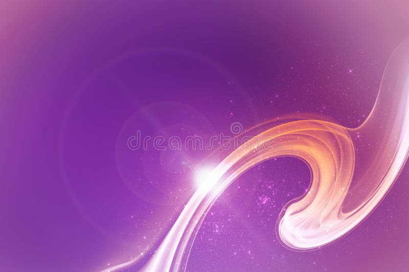 Explosive Energy on Purple Background with Lens Flare Stock ...