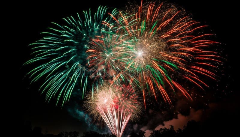 Explosive Firework Display Ignites Celebration at Traditional Festival ...