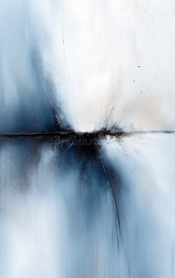 Explosive Horizons: a Vibrant Journey through Abstract Landscape Stock ...