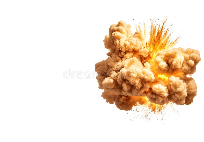 Explosive Impact Visual Effect Stock Illustration - Illustration of ...