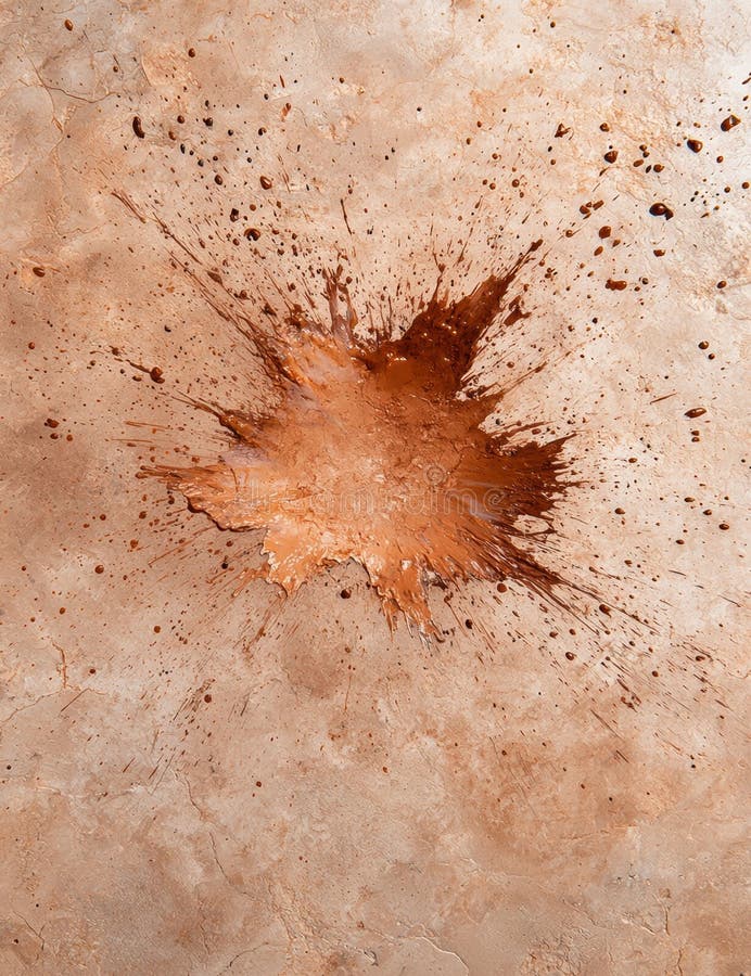 Explosive Paint Splash on Textured Surface Stock Illustration - Illustration of liquid, pattern ...