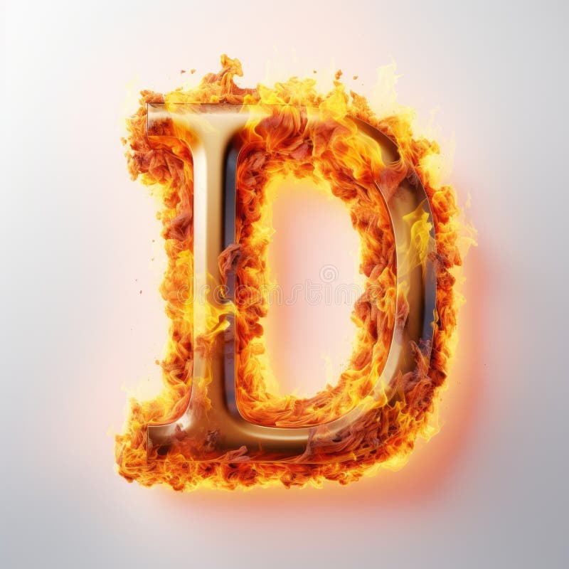 Explosive Pigmentation: a Reductionist Fire Letter D by James Paick ...