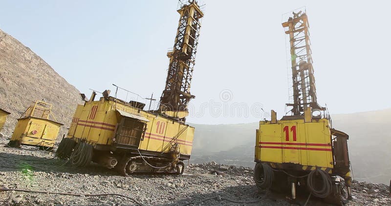 Explosive Pit for Quarrying. Development of an Iron Ore Mine Stock ...