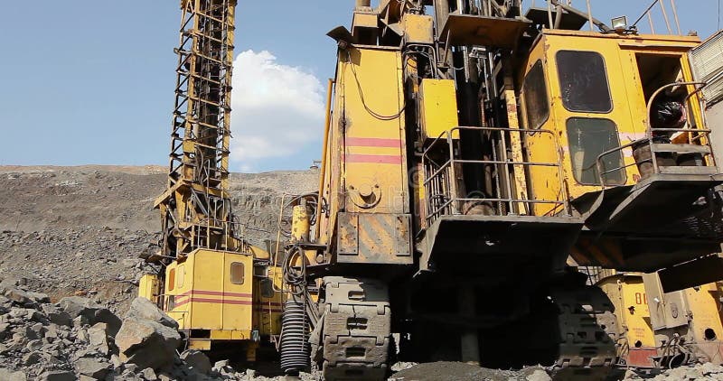 Explosive Pit for Quarrying. Development of an Iron Ore Mine Stock ...