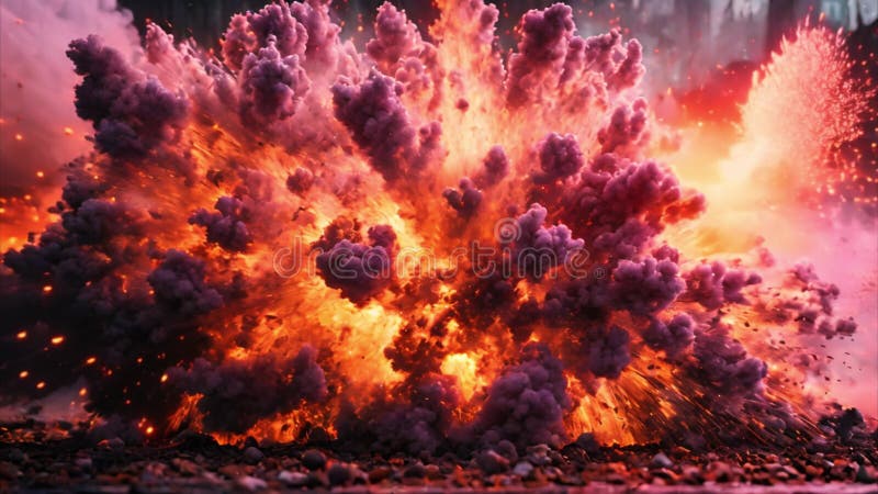 Explosive Power and Fire stock video. Video of spark - 336007993