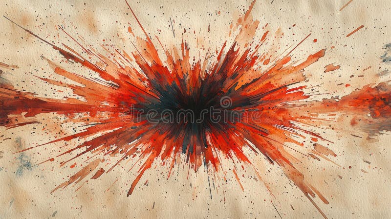 Explosive Red Burst of Color Creating a Dramatic and Eye-catching ...