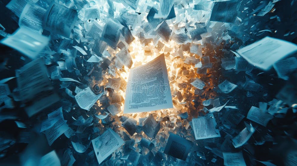 Explosive Transformation of Knowledge Pages Igniting in a Digital Storm ...