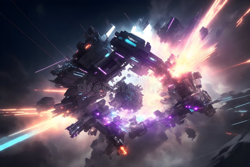 Explosive Transparency Elements. Elevate Your Sci-fi-themed Projects ...