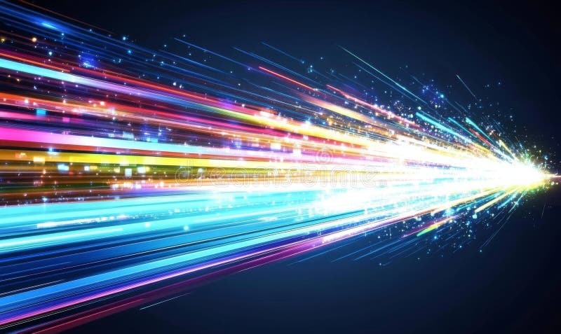 Explosive Vibrant Light Display for Festive and Forward-thinking Design ...