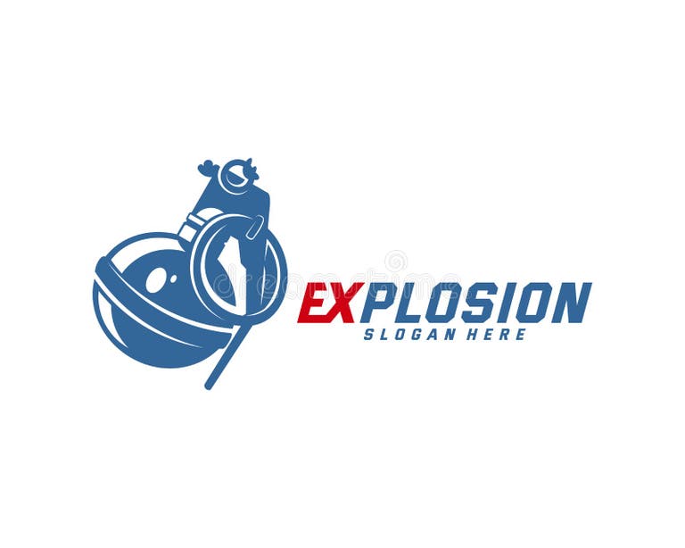 Explosive Weapon Logo Design Vector, Explosive Vector, Design ...
