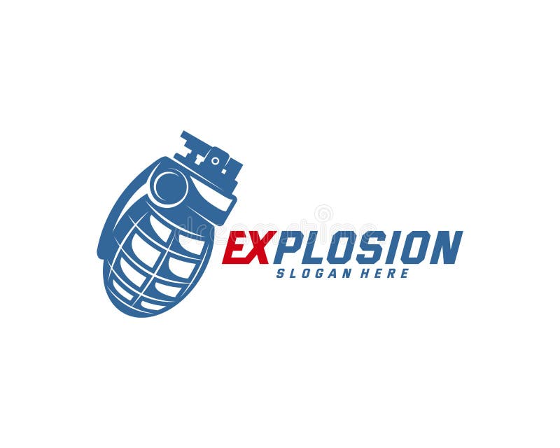 Explosive Weapon Logo Design Vector, Explosive Vector, Design ...
