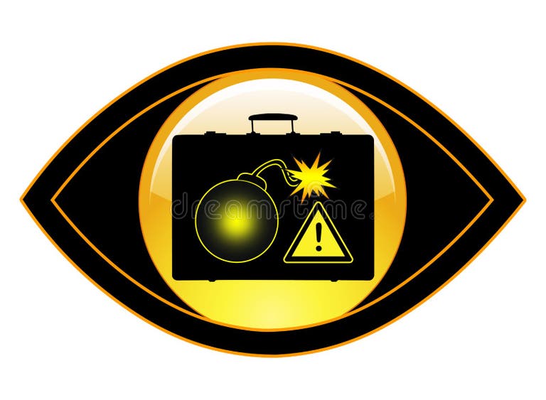 Explosives Detection stock illustration. Illustration of hidden - 65514893