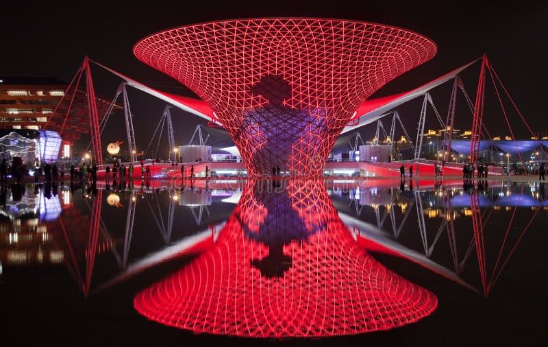 EXPO 2010 Shanghai editorial photography. Image of international - 15665087