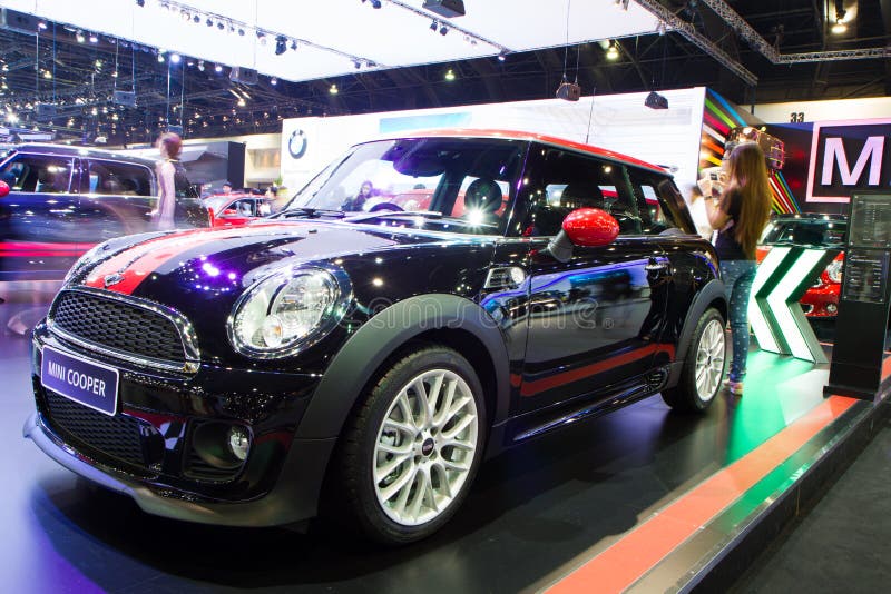 Expo Internacional Del Motor De Mini Coper Car on Thailand Foto ...