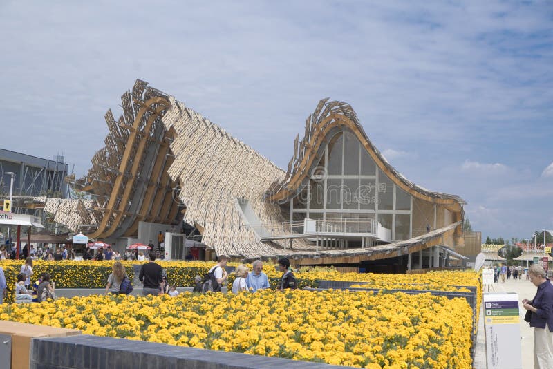 Expo 2015 Milan China Pavilion Redactionele Stock Foto - Image of ...