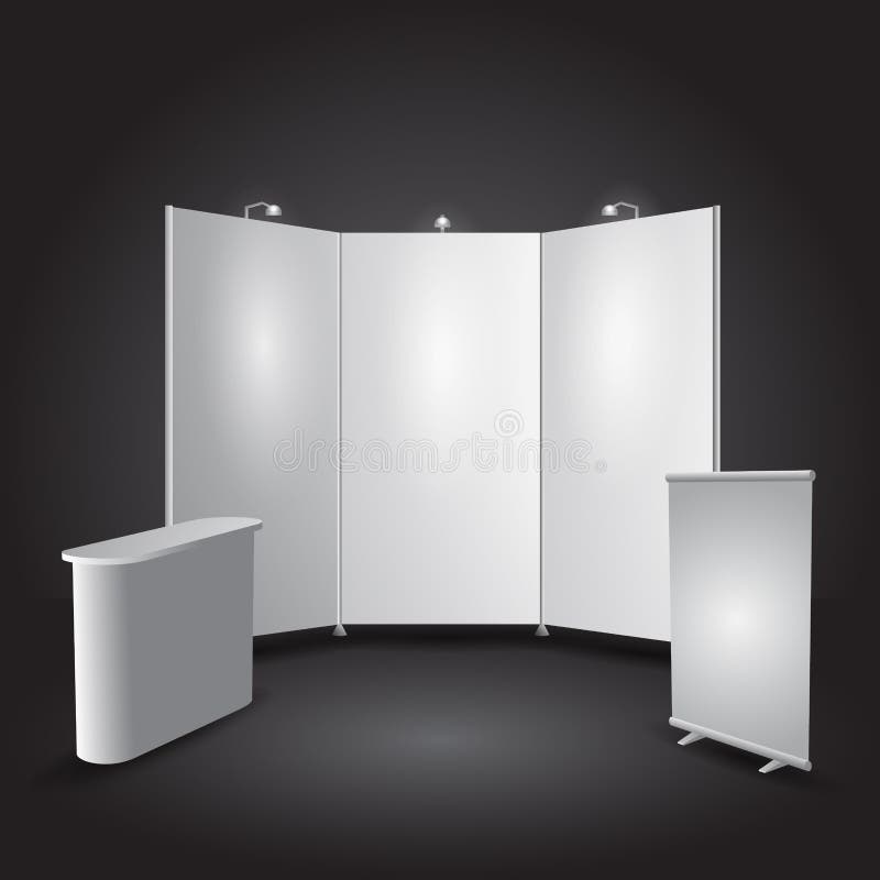 Expo stand exhibit stock vector. Illustration of abstract - 39601100