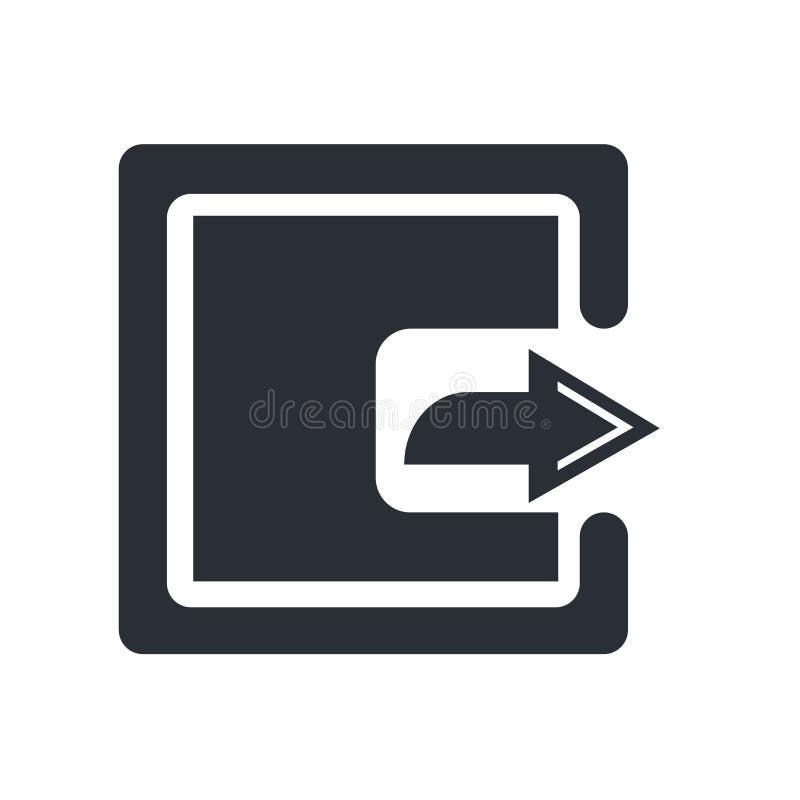 Export Button Icon Logo Design Stock Vector - Illustration of icons ...