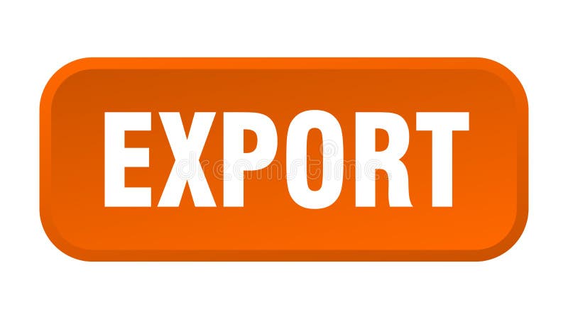 Export button stock vector. Illustration of shine, label - 119942617