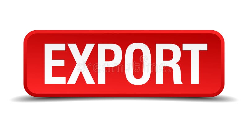 Export button stock vector. Illustration of button, website - 121046877