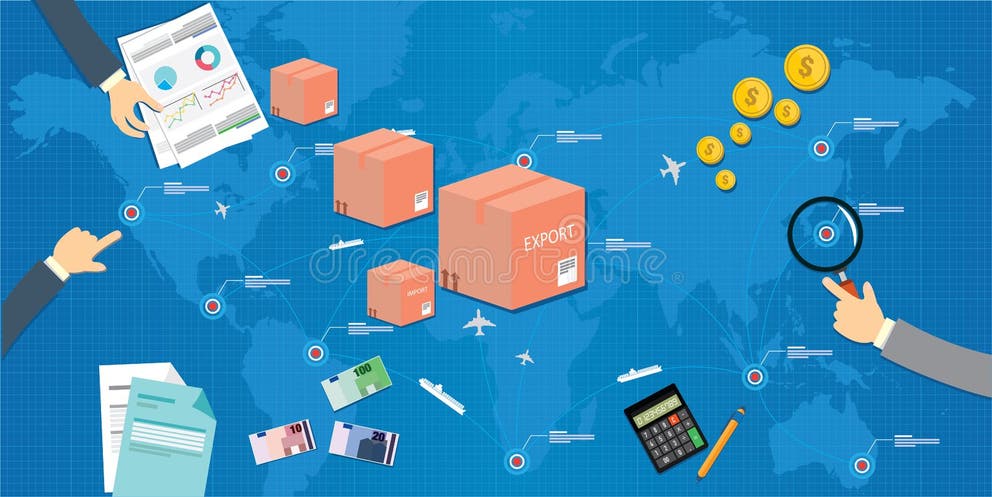 Export Import Stock Illustrations – 120,715 Export Import Stock ...