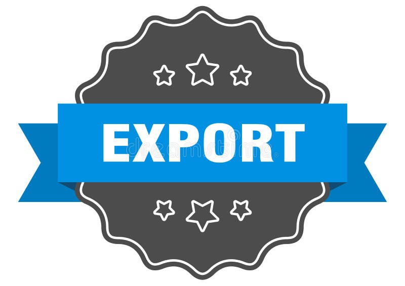 For Export only Label Sticker, for Export only Badge Sign Stock Vector ...