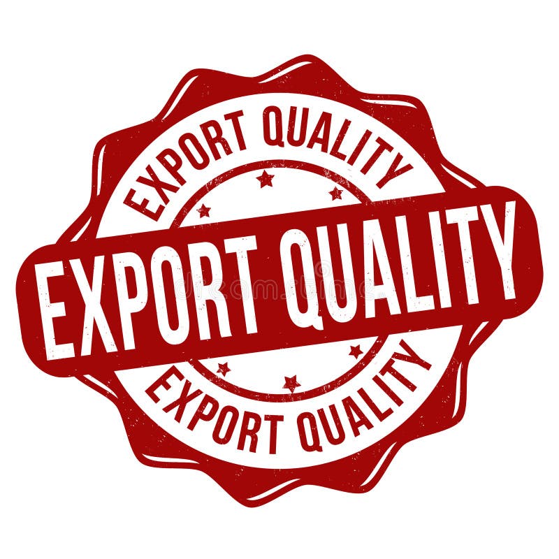 Export Quality Grunge Rubber Stamp Stock Vector - Illustration of ...