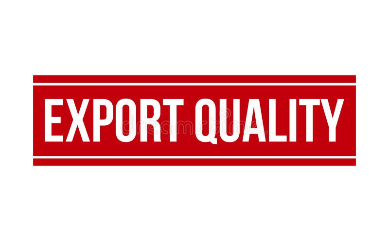 Export Quality Rubber Stamp. Red Export Quality Rubber Grunge Stamp ...