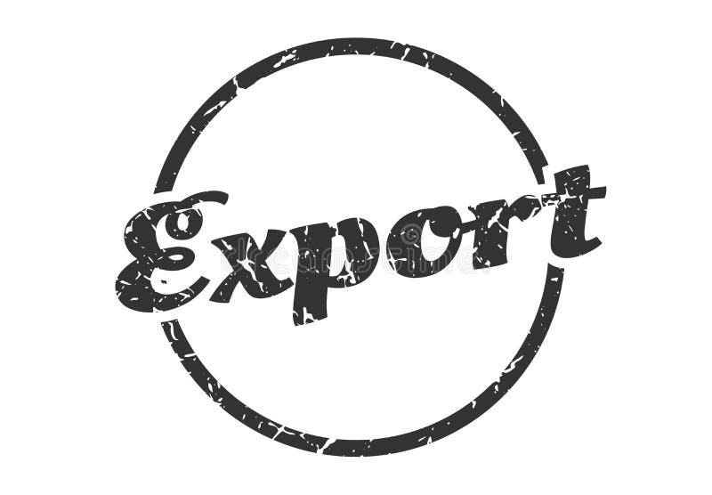 For Export only Sign or Stamp Stock Vector - Illustration of grungy ...