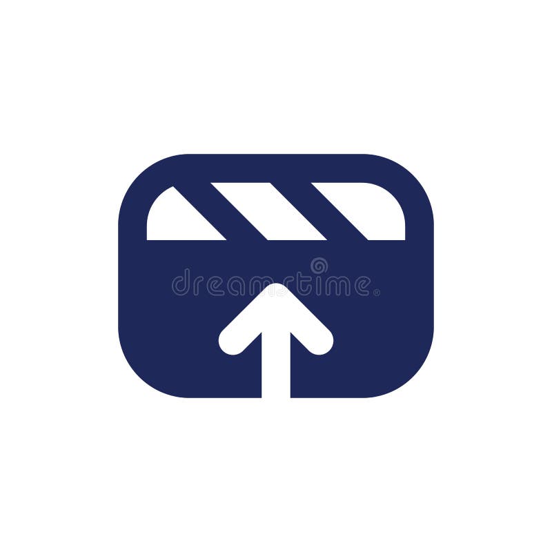 Export Video File Black Pixel Perfect Solid Ui Icon Stock Vector ...