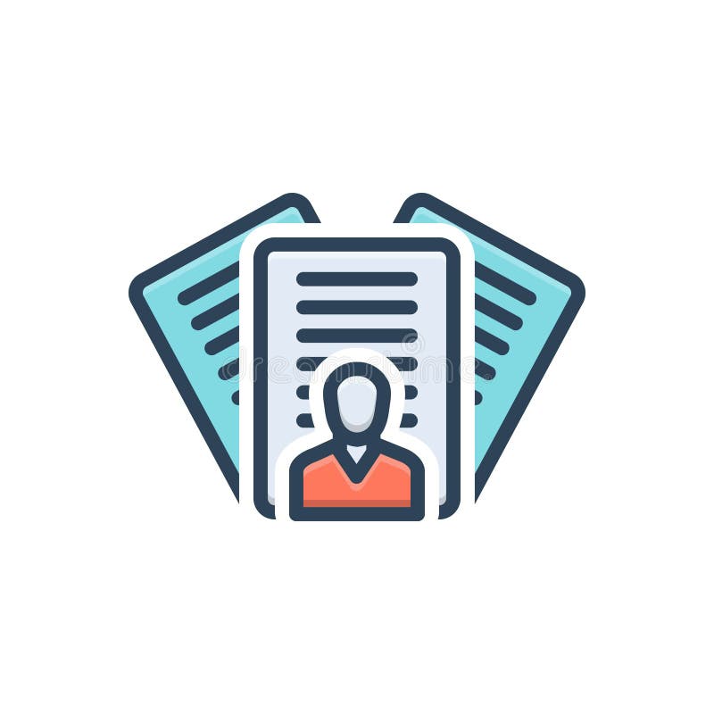 Color Illustration Icon for Expose, Reveal and Declare Stock Vector ...