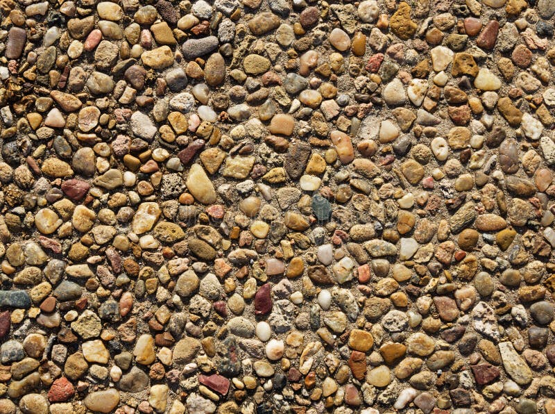 Exposed Aggregate Concrete stock image. Image of aggregate - 47970631