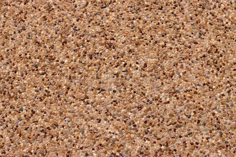 Exposed Aggregate Concrete Texture Background Stock Image - Image of ...