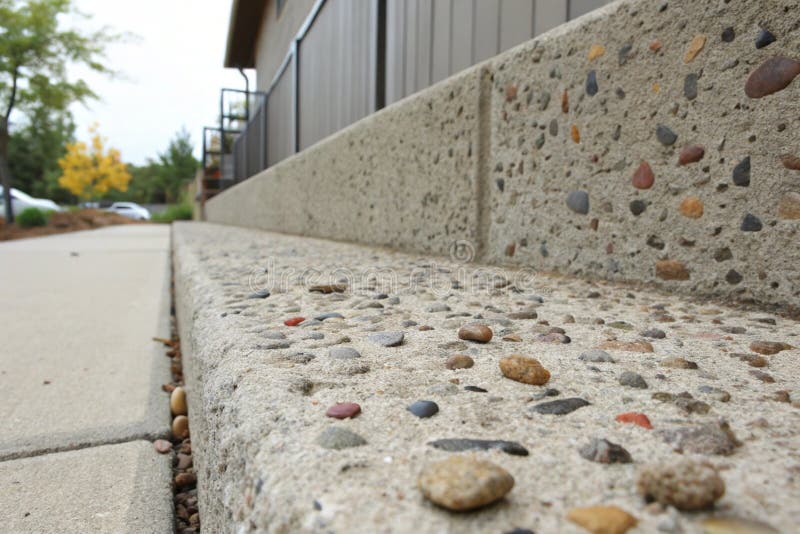 Exposed Aggregate Texture stock illustration. Illustration of exterior ...