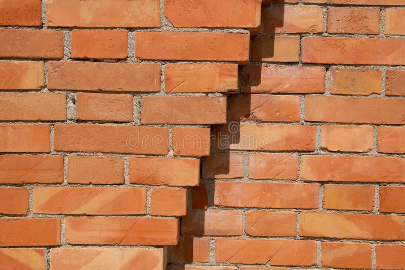 Exposed Brick Wall, Construction Detail of a Wall with Decorative ...