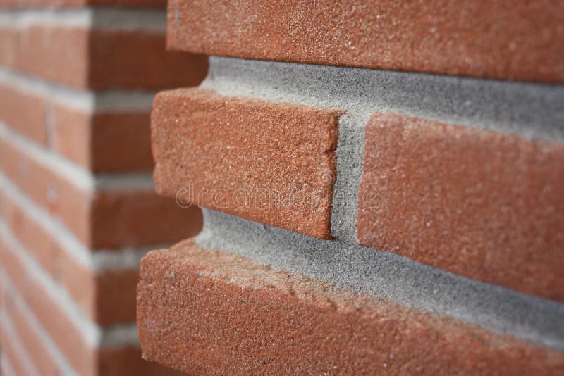Exposed brickwork stock image. Image of close, work, building - 65065681