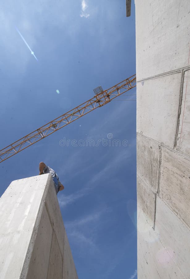 Exposed Concrete or Fair Faced Concrete Stock Photo - Image of ...