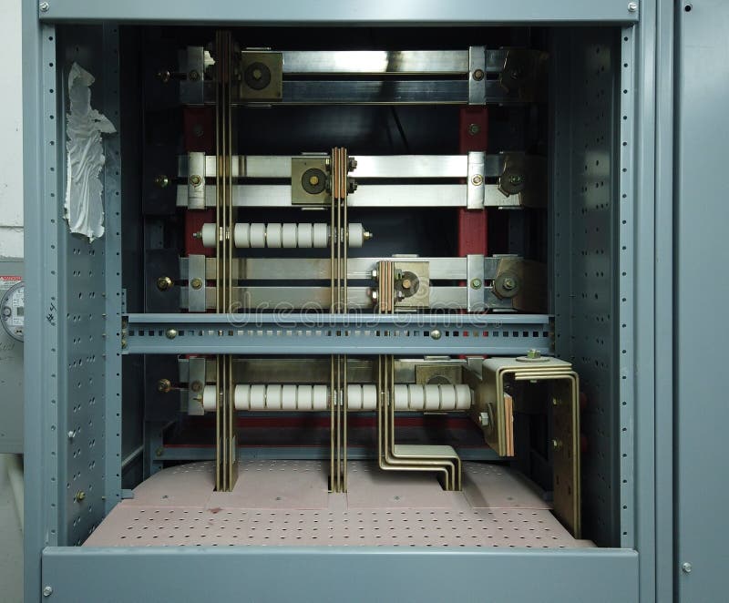 Exposed Electrical Switchgear Buss Bar Stock Photos - Free & Royalty ...